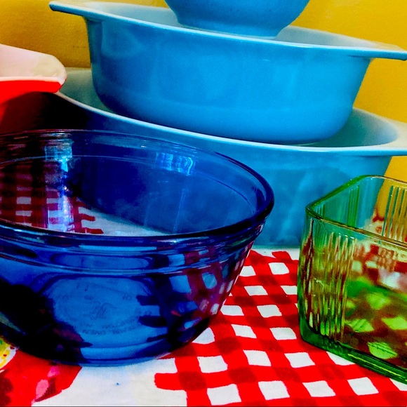 Pyrex | Dining | Pyrex Horizon Blue Oval Casserole Turquoise | Poshmark